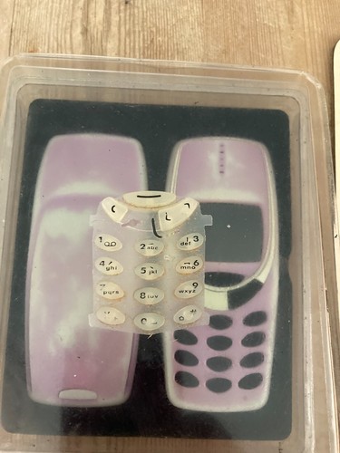 Nokia 3310 phone case Used worn . Pink Titanium lilac . Comes With ...