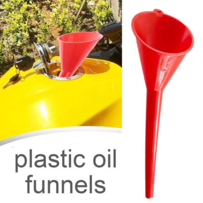 Long Plastic Funnel For Water Liquid Petrol Oil Fuel Refueling Car ...
