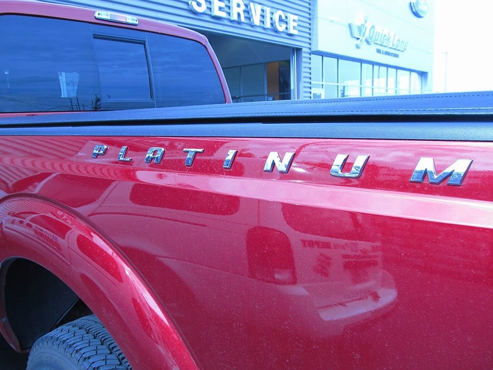 2Pcs Platinum Emblems Side Badge Nameplate Decal for 150 250 350 ...