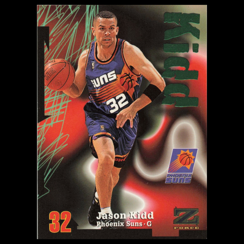 Jason Kidd #94 1997 SkyBox Z-Force Phoenix Suns Basketball Card NBA NM ...