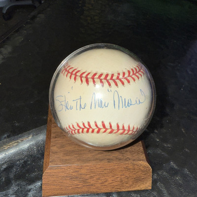 Stan Musial Autographed Baseball Stan “the man” Musial not ...