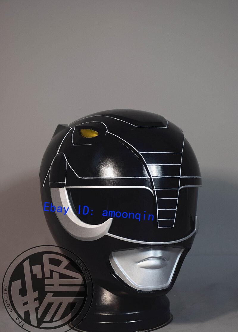 Black Power Ranger Motorcycle Helmet The Black Mighty Morphin Power