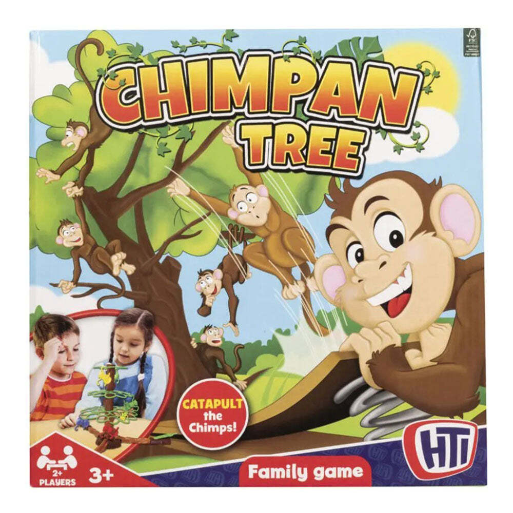 Quality Classic Chimpan Tree Board Games for 2 to 4 Players Ages 3+ and ...