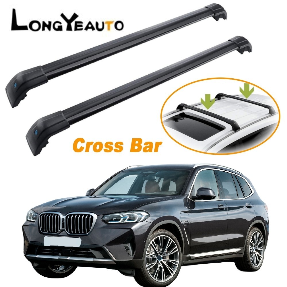 Fits for BMW X3 F25 2011-2017 Lockable Crossbar Roof Rack Rails 2PCS | eBay