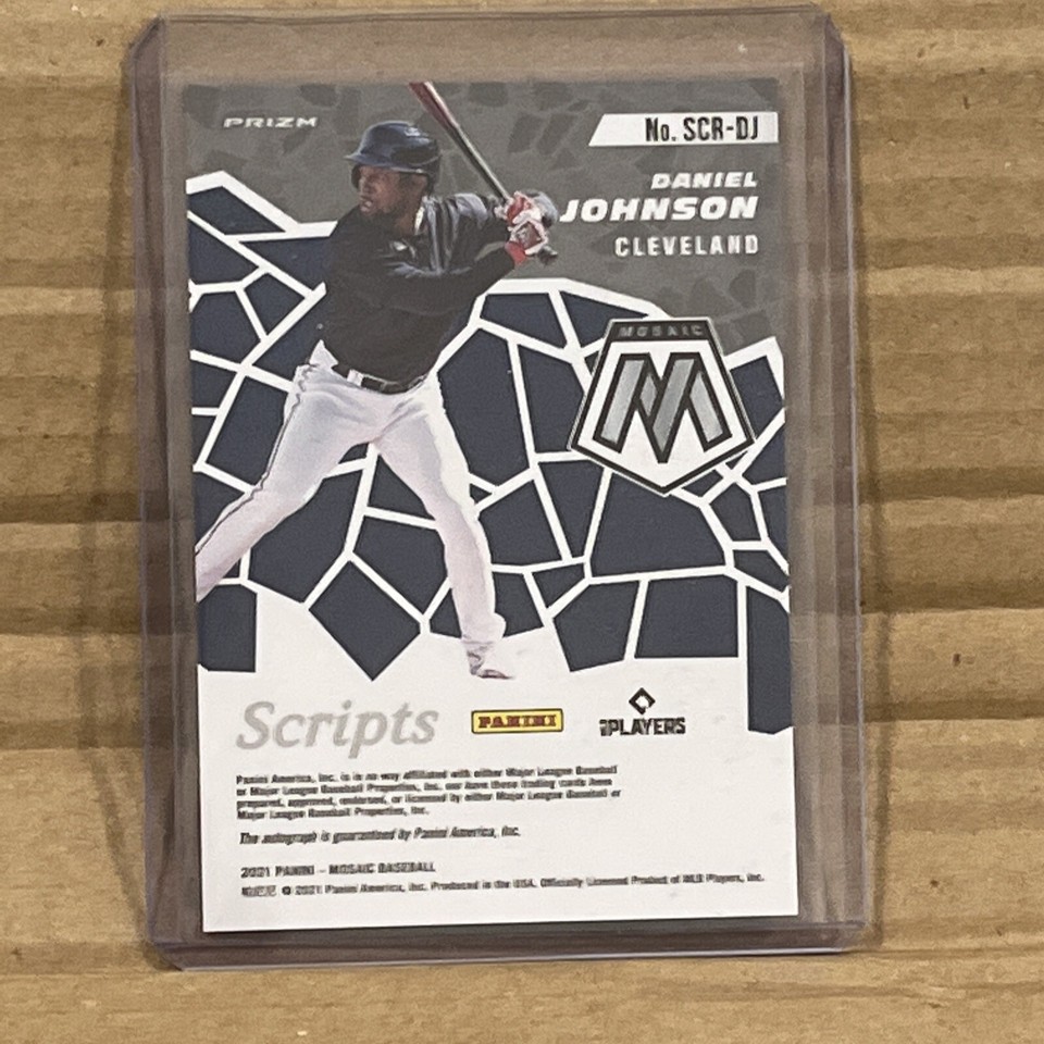 2022 Panini Mosaic Scripts Auto Daniel Johnson | eBay