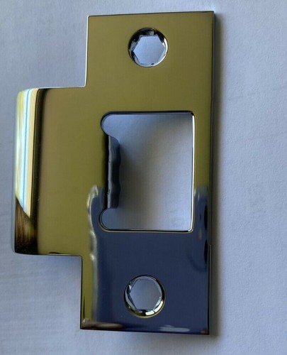 Baldwin 5510.TSTR Latch Full Lip T Strike Plate Polished Chrome 260 ...