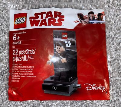 LEGO 40298 2018 Star Wars DJ Minifigure - NEW & FACTORY SEALED | eBay