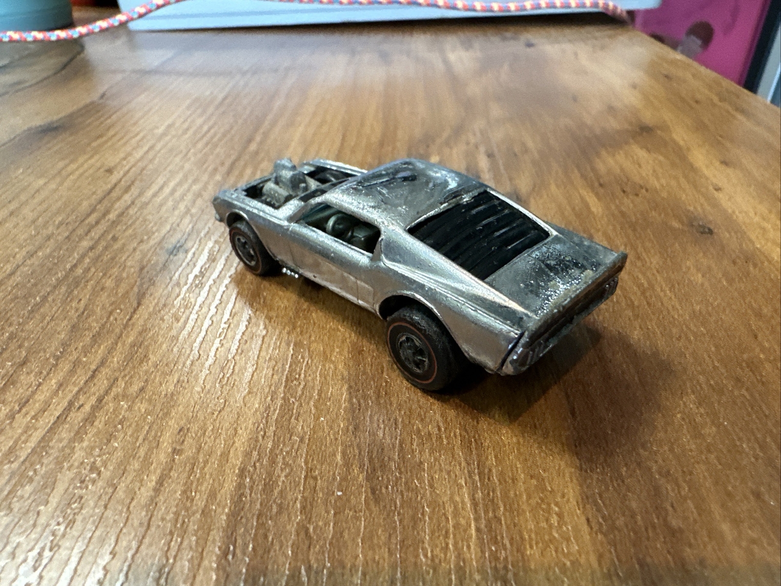 Original Vintage Hotwheels Redline Boss Hoss Mustang Chrome Club Car | eBay