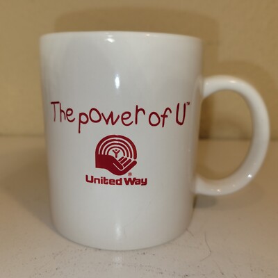 Vintage United Way The Power Of You Coffee Cup The Power Of You Mug | eBay