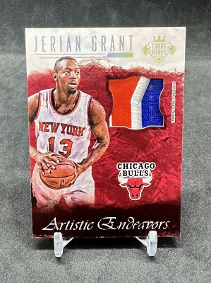 Jerian Grant - Bulls/Knicks - 2016-17 Court Kings GAME-WORN Patch #/25 ...