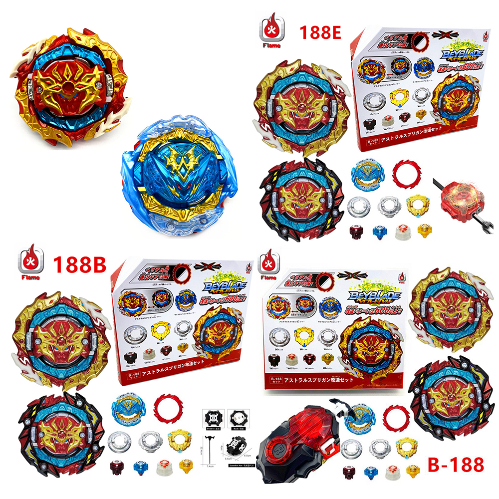 Burst Beyblade DB B188 Astral Spriggan Cyclone Belial Shu Launcher ...