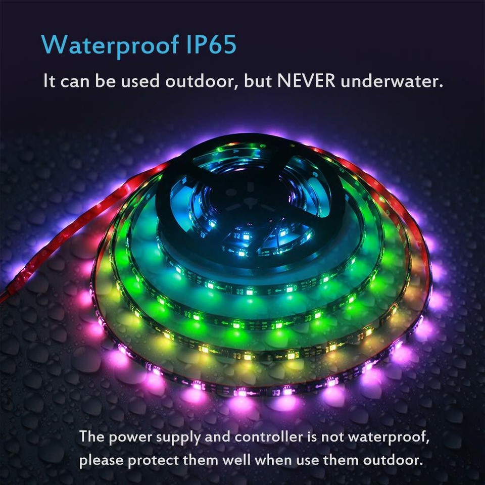 5M WS2811 LED Streifen Stripe 300 LED RGB 5050 RGB Adressierbare ...