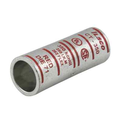 ILSCO CT-6 Surecrimp Copper Compression Sleeve, Conductor Size 6 | eBay
