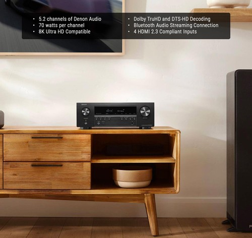 Denon AVRS570BT AV Receiver (Open Box) | eBay