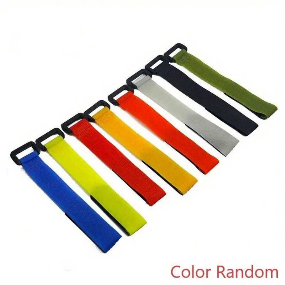 10 X FISHING ROD BANDS STRAPS FASTENERS FOR MADE UP RODS REUSABLE TIES ...