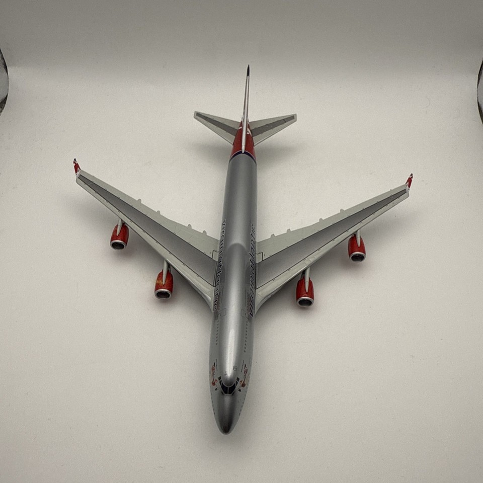Virgin Atlantic B747-400 1/400 Official Model Airplane | eBay