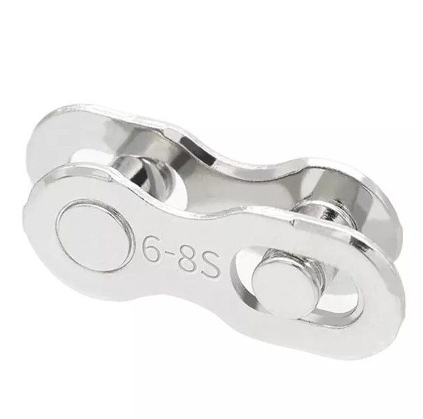 TWO PAIRS 6, 7, 8 SPEED CHAIN LINKS CONNECTOR MASTER SPLIT LINK LOCK ...