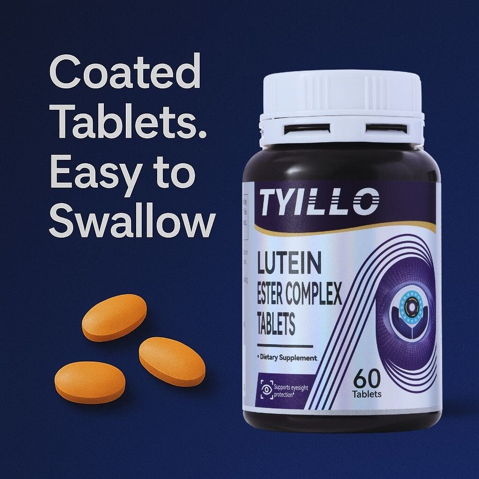 TYILLO Eye Support – Lutein + Zeaxanthin for Vision & Screen Fatigue ...