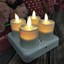 Luminara Flameless Rechargeable Led Tea Lights Ivory Votive Candles for ...