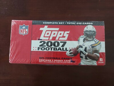 2007 Topps Football Complete Set + 5 Exclusive Rookie Cards Factory ...