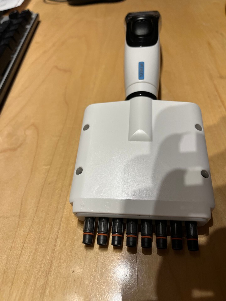 Integra Pipette Electronic 8 Channel 1250 ul Warranty multichannel axz ...