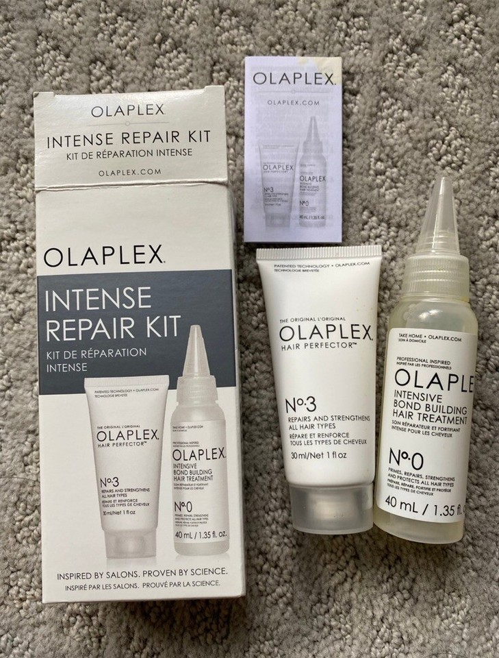 Brand new OlaPLEX Intense Repair Kit 2 pc. Value Set No. 3 & No. 0 ...