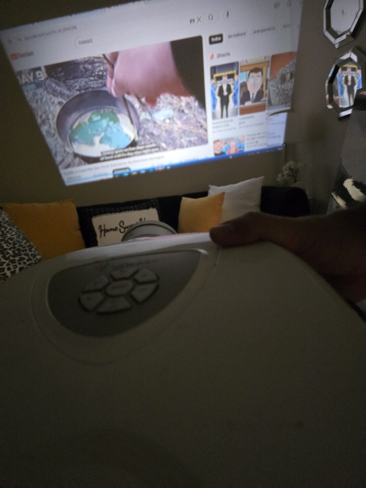 Volare 3d Lcd Projector Model Grand Cinema Series Hd-6k Tested Plus ...