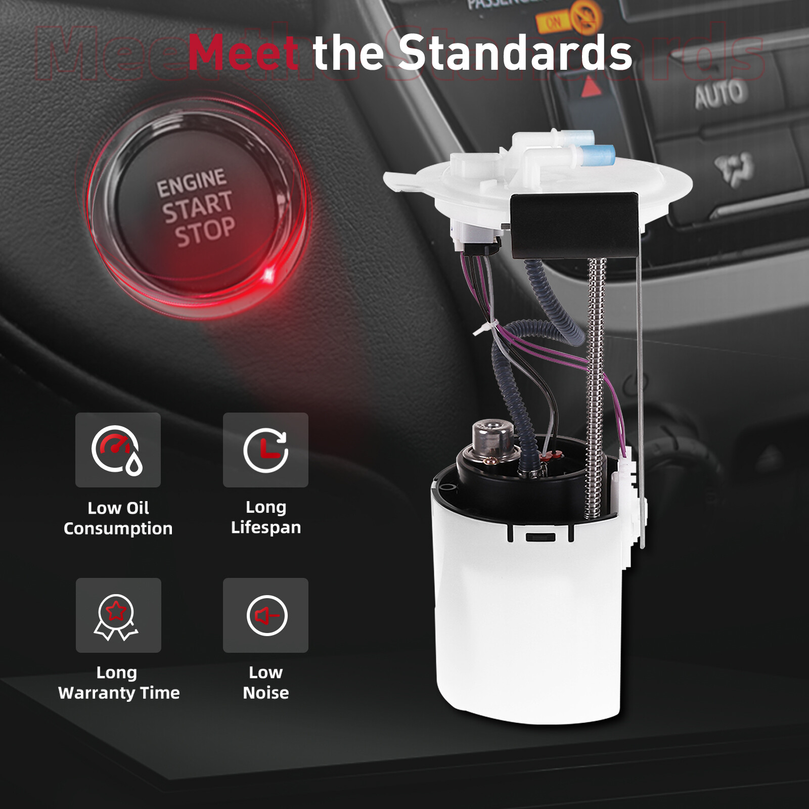 Fuel Pump For Ford Escape 3.0L 10-12 Mazda Tribute Mercury Mariner 10 ...