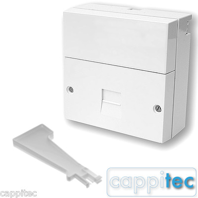 TELEPHONE MASTER SOCKET BT OPENREACH TYPE NTE5A WITH SCREW TERMINALS | eBay