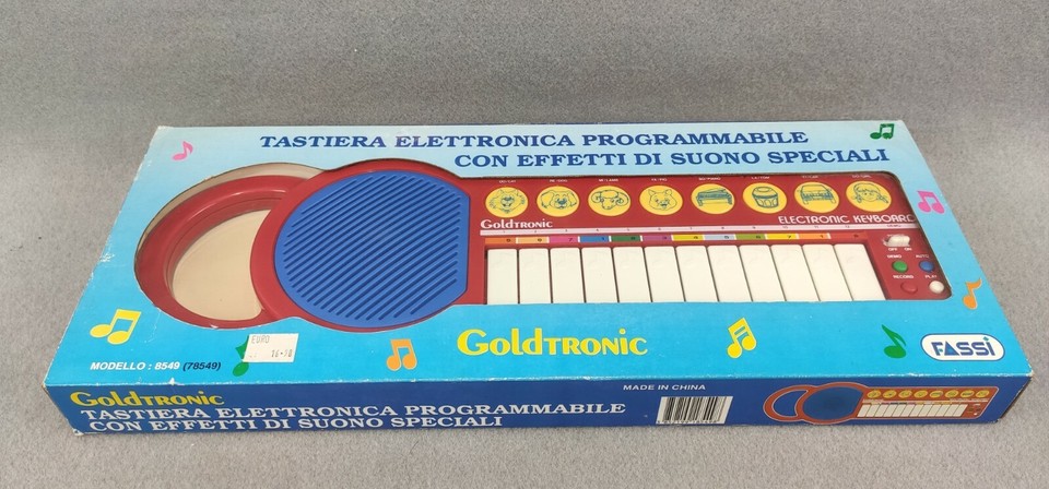 Programmable Electronic Keyboard Fassi With Sound Effects New Vintage ...