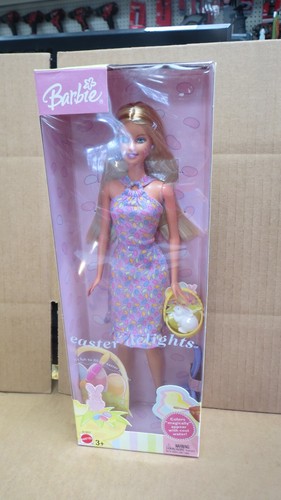 MATTEL B1803 EASTER DELIGHTS BARBIE COLORS MAGICALLY APPEAR WITH COOL ...