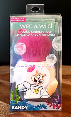 Wet N Wild x Spongebob SANDY Round Kabuki Brush NEW | eBay