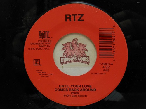 RTZ – Until Your Love Comes Back Around / Every Door Is Open, 45 RPM EX ...