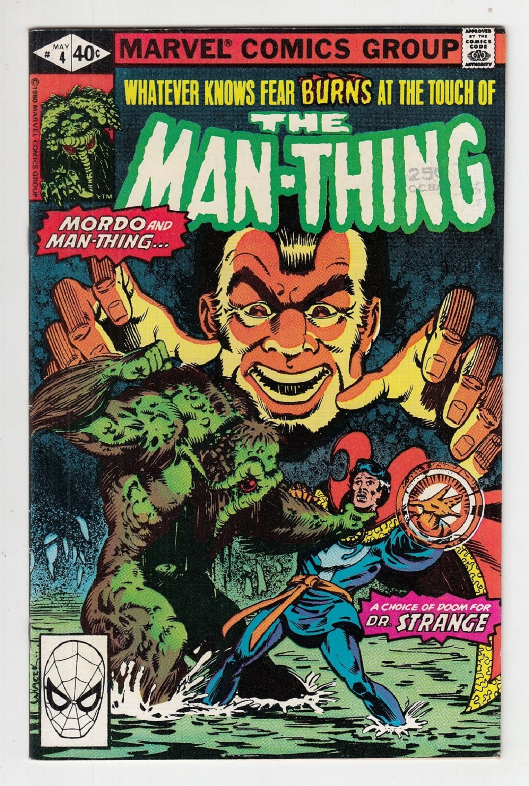 DOCTOR STRANGE #16 (VG/FN)/THE MAN-THING #4 (VF)/STRANGE TALES #186 ...