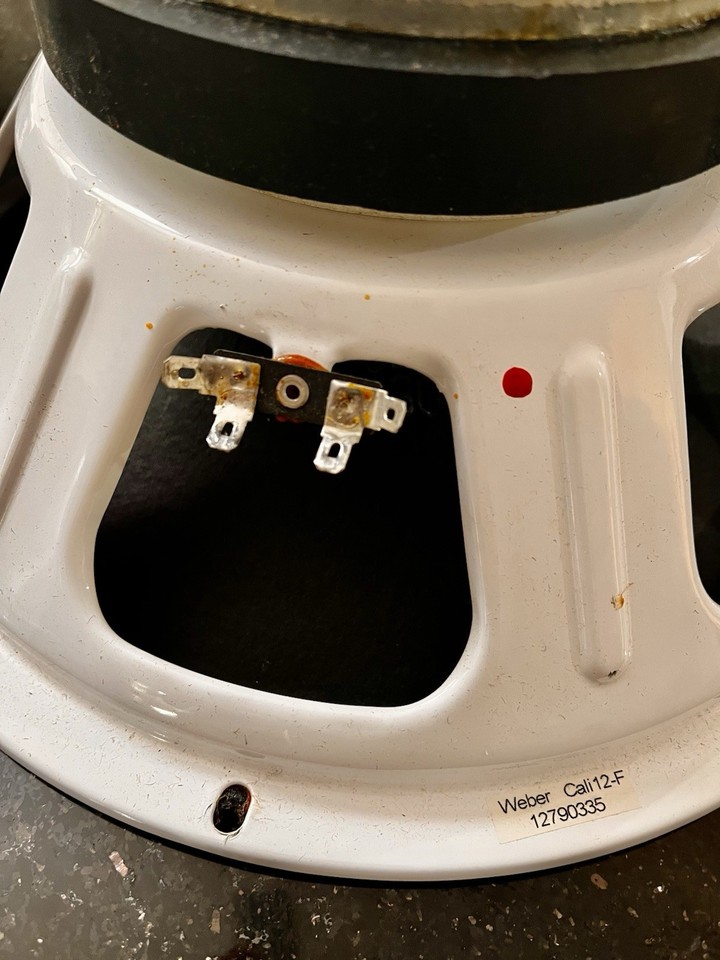 Weber California 12” Speaker 8 Ohms 80 Watts Guitar Amp JBL style | eBay