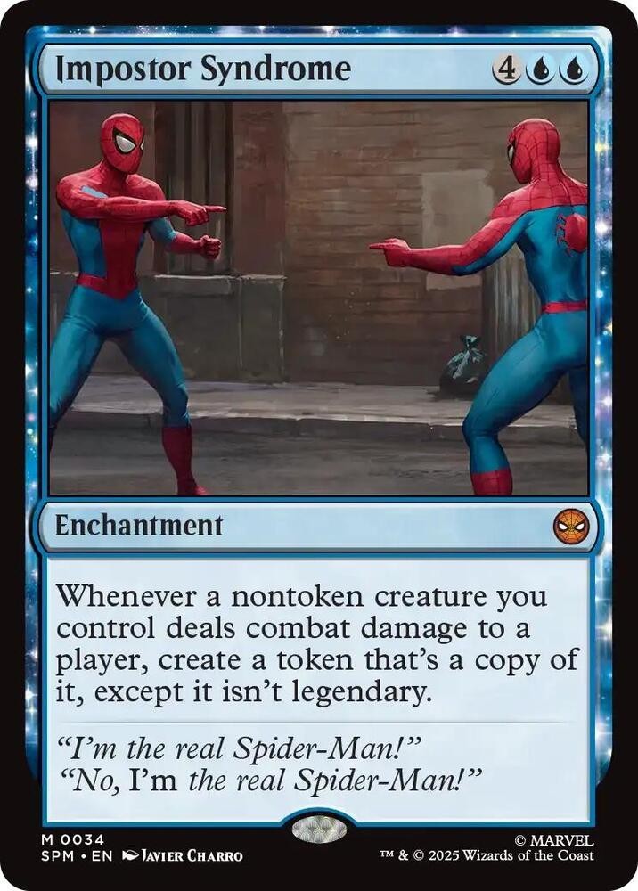 34 SPM - Imposter Syndrome - MTG Spider-man | eBay