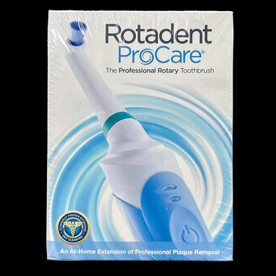 Rotadent ProCare Professional Electric Rotary Toothbrush - Blue / White ...