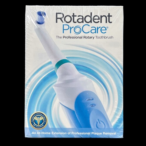Rotadent ProCare Professional Electric Rotary Toothbrush - Blue / White ...