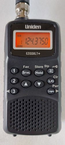 Uniden Bearcat EZI33 XLT+ Handheld Radio Scanner Airband/VHF/UHF/FM ...