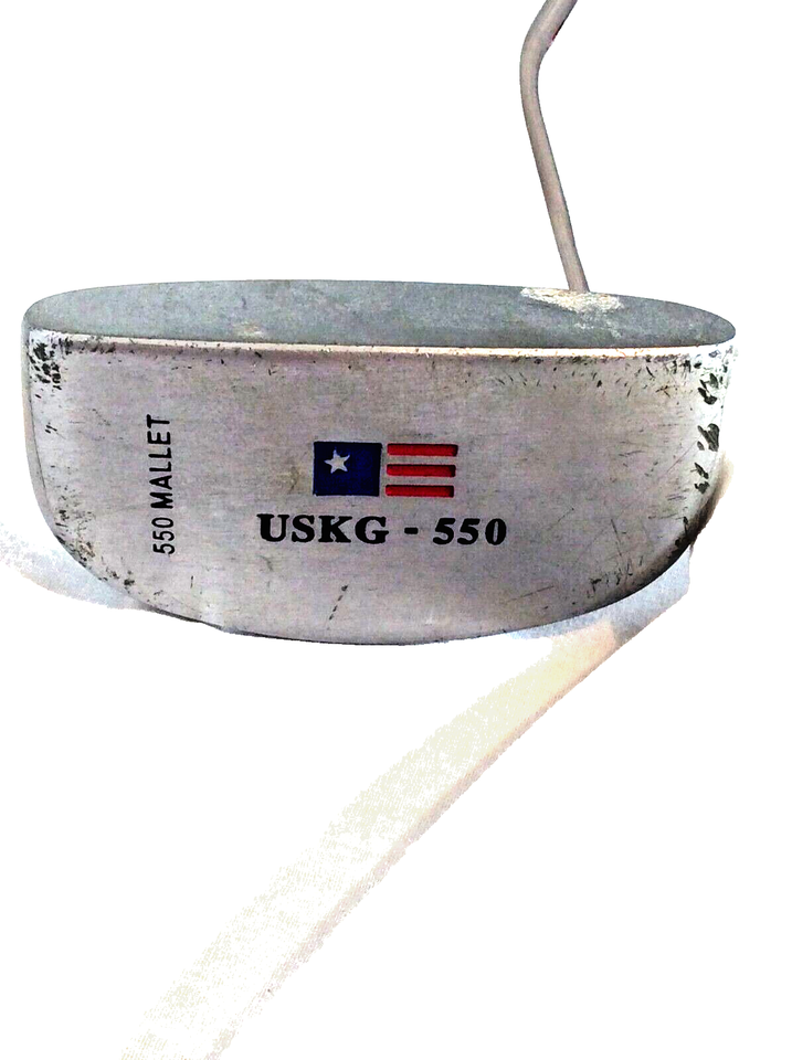 USKG - 550 U.S. KIDS GOLF JUNIOR MALLET PUTTER RH STEEL SHAFT | eBay