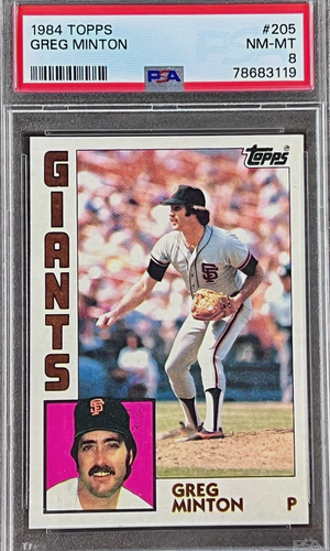 1984 Topps - #205 Greg Minton for sale online | eBay