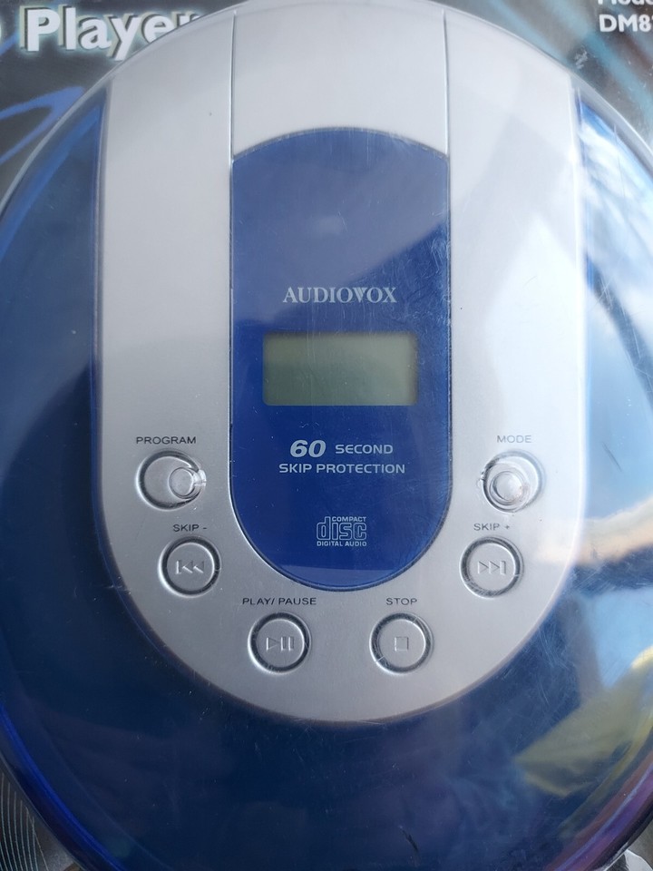 AUDIOVOX Personal CD Player Model No. DM8206-60ES NEW | eBay