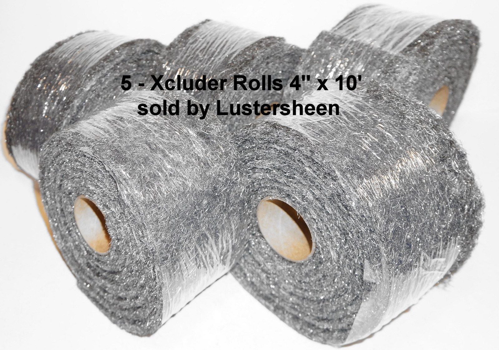 Xcluder - Rodent & Pest Fill Fabric, 5 EA of the 4" x 10' ft roll | eBay