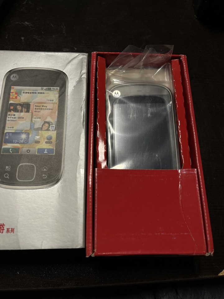 Motorola Moto Blur ME501 - Black *OPEN BOX | eBay