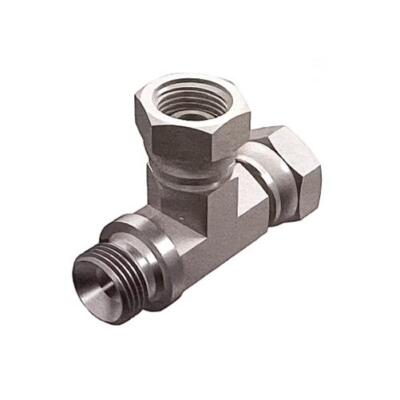BSP Male X BSP Swivel Female x BSP swivel female Forged Tee For Bonded ...