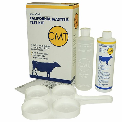 CMT Mastitis Test Kit Liquid Paddle Bottle Dairy Starter Kit Cattle ...