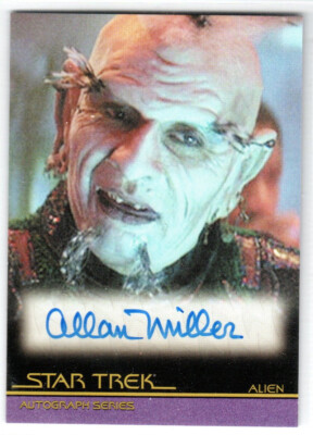 STAR TREK MOVIES HEROES & VILLAINS A116 ALLAN MILLER AS ALIEN ST 3 ...