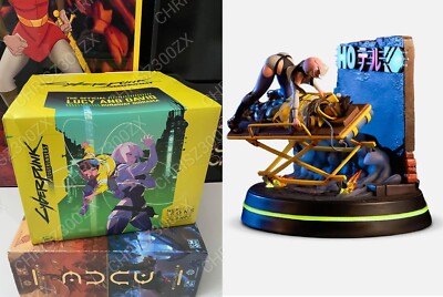 Cyberpunk Edgerunners 2077 Lucy & David Runaway Diorama LED Resin ...