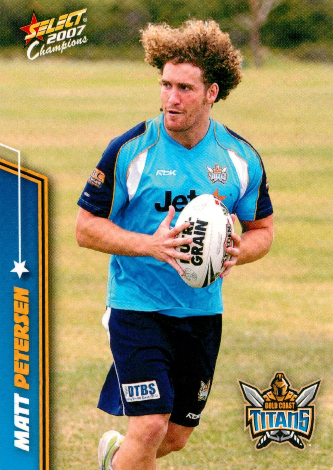 2007 GOLD COAST TITANS NRL Card MATT PETERSEN | eBay Australia