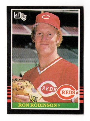1985 Donruss Ron Robinson Cincinnati Reds #649 Excellent | eBay